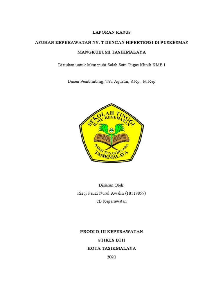 LK KMB 1 Hipertensi | PDF | Pengembangan Diri