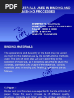 Bookbinding Fundamentals - Basic Parts of A Book With Terminology | PDF