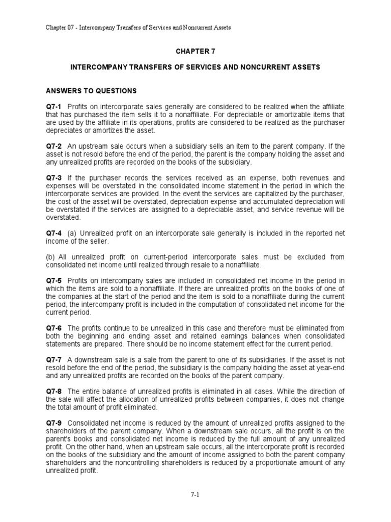 Chapter 7 Solution Manual | PDF | Book Value | Depreciation