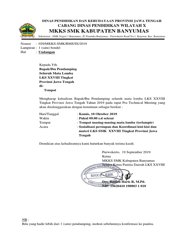 UND Pra TM PENDAMPING LKS JATENG 2019 | PDF