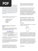 Glass Process Flow Chart | PDF | Glasses | Homogeneous Chemical Mixtures