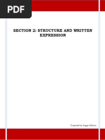 Soal TOEFL Structure and Written Expression Beserta Jawaban | PDF