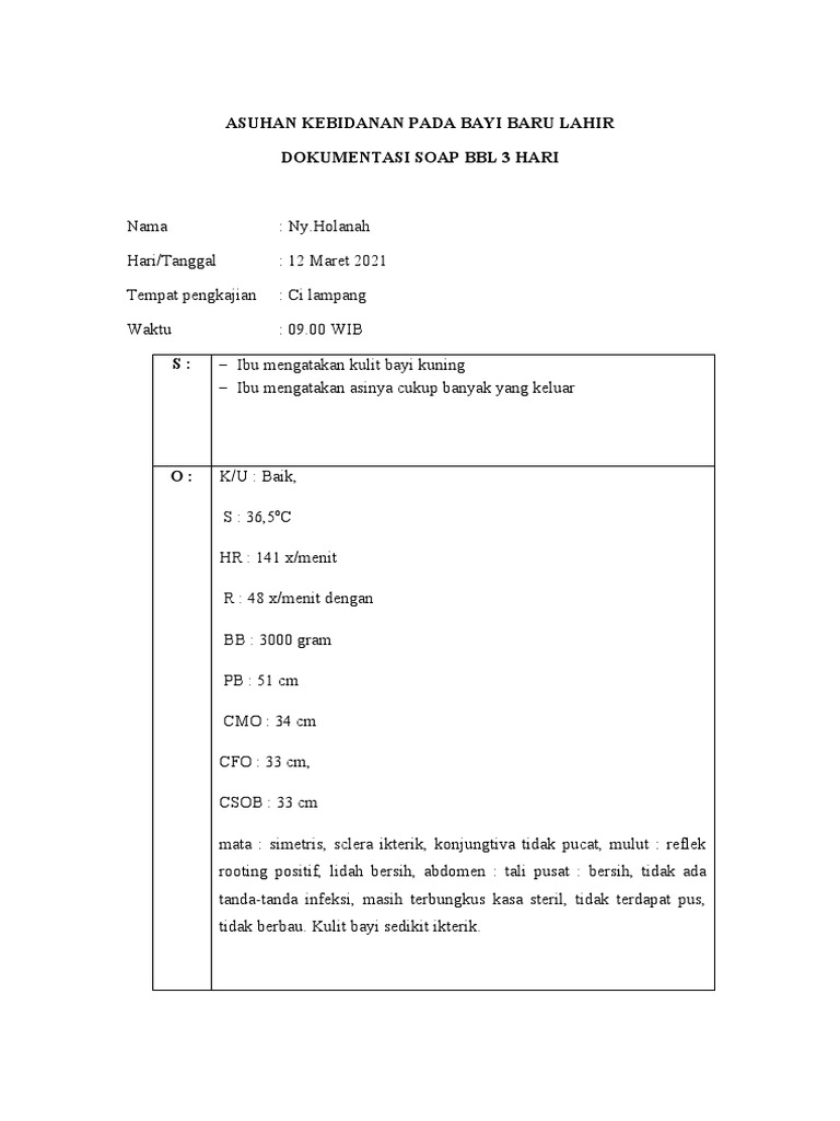 Soap BBL 3 Hari | PDF