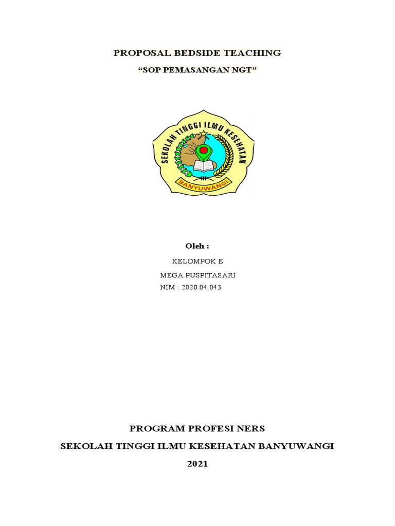 Proposal BST NGT (Mega Ugd) | PDF