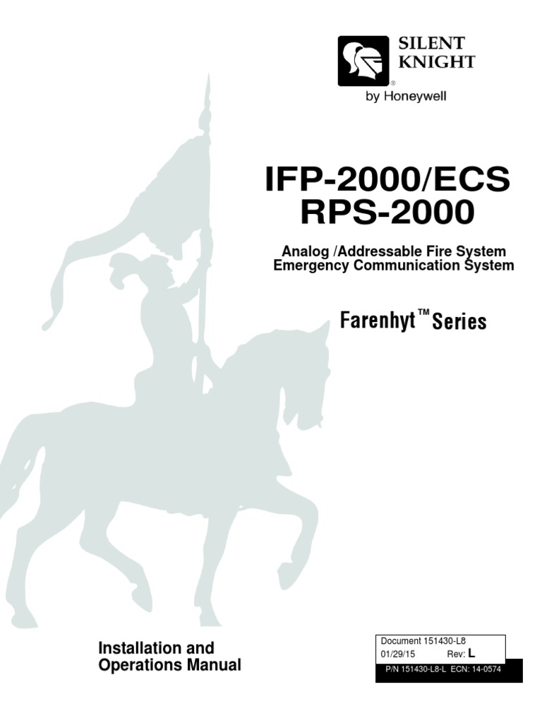 IFP2000-RPS2000 Silent Knight Manual | PDF | Equipment | Electromagnetism