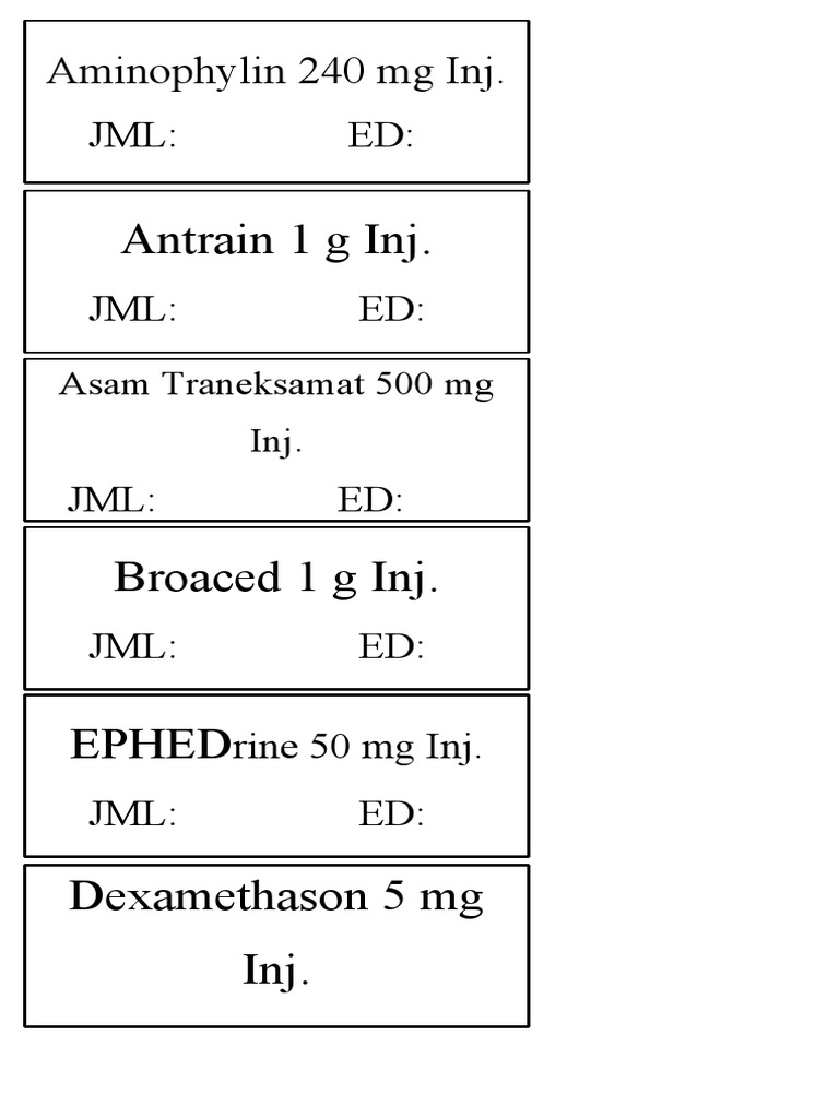Antrain 1 G Inj | PDF