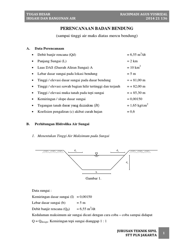 Design Bendung 2014 21 136 | PDF