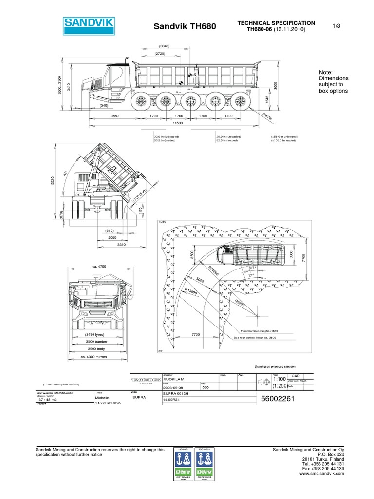 TH680 | PDF | Horsepower | Diesel Engine