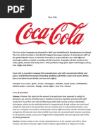 Coca Cola Production Process | PDF | Coca Cola | Franchising