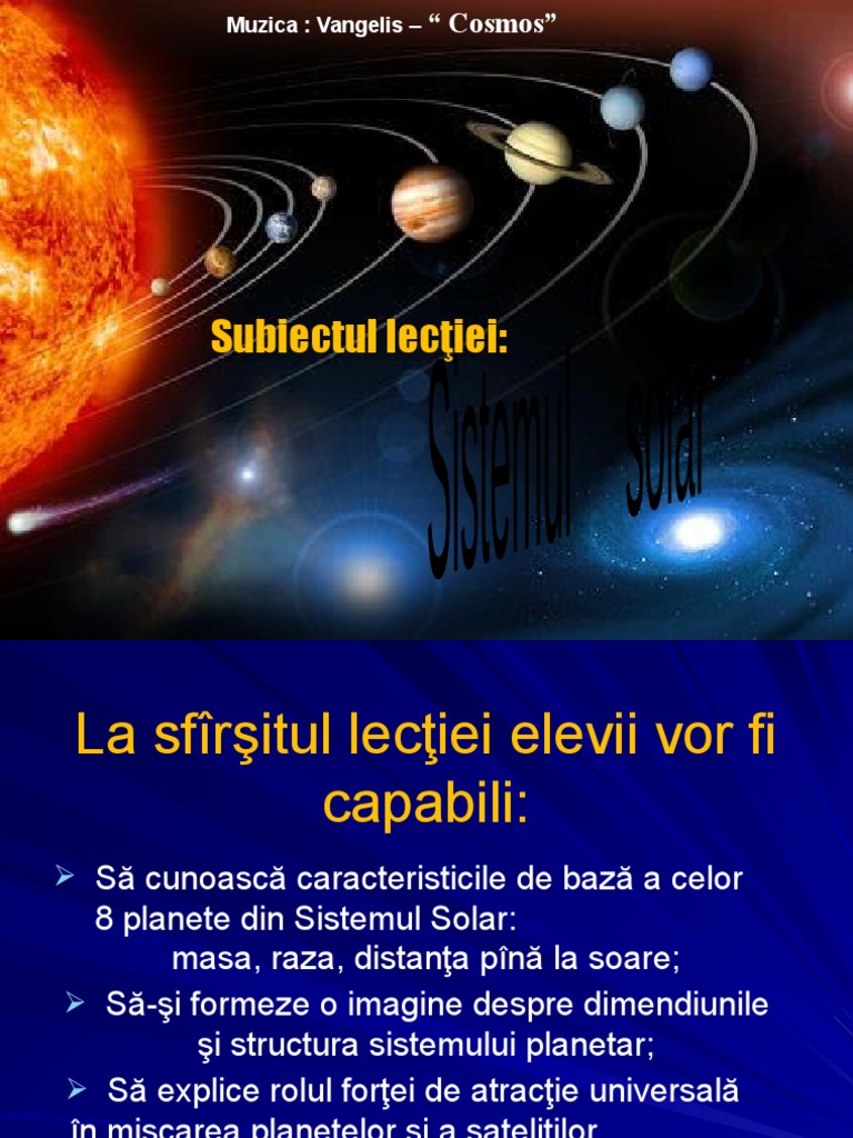 Sistemul Solar | PDF