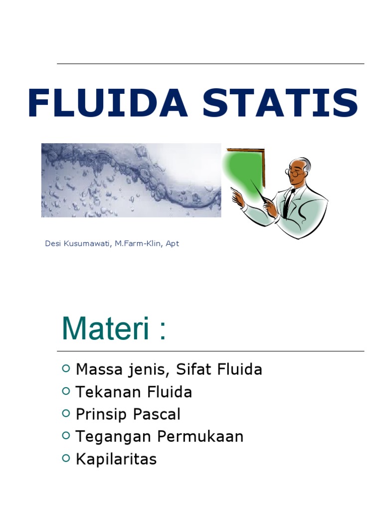 8 Fluida Statis | PDF