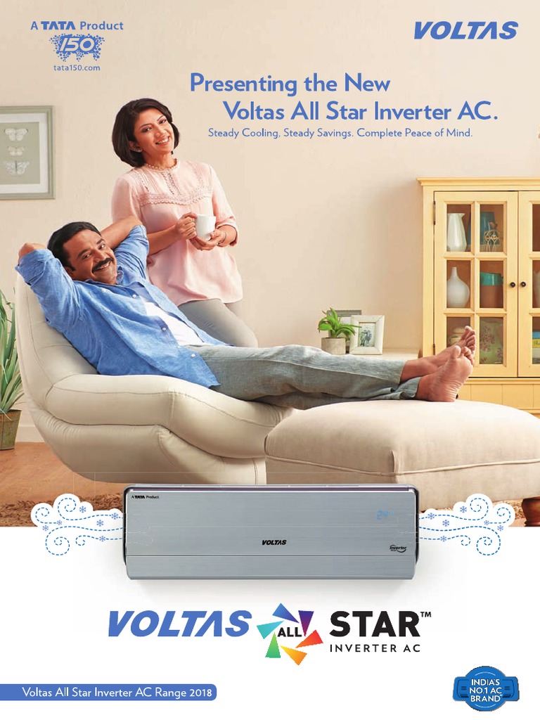 Voltas All Star Inverter AC Catalogue 2018 | PDF