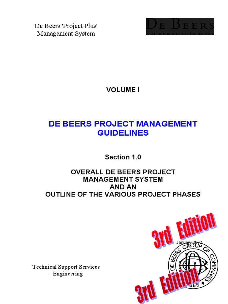 De Beers 'Project Plus' Management System | PDF | Project Management ...
