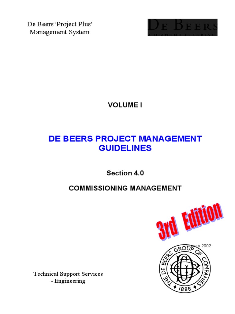 De Beers 'Project Plus' Management System | PDF | Instrumentation ...