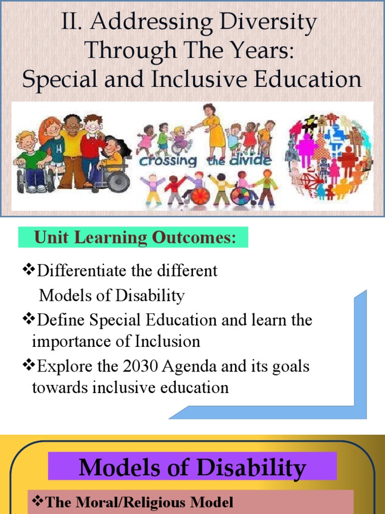Models of Disability | PDF | Disability | Inclusion (Education)