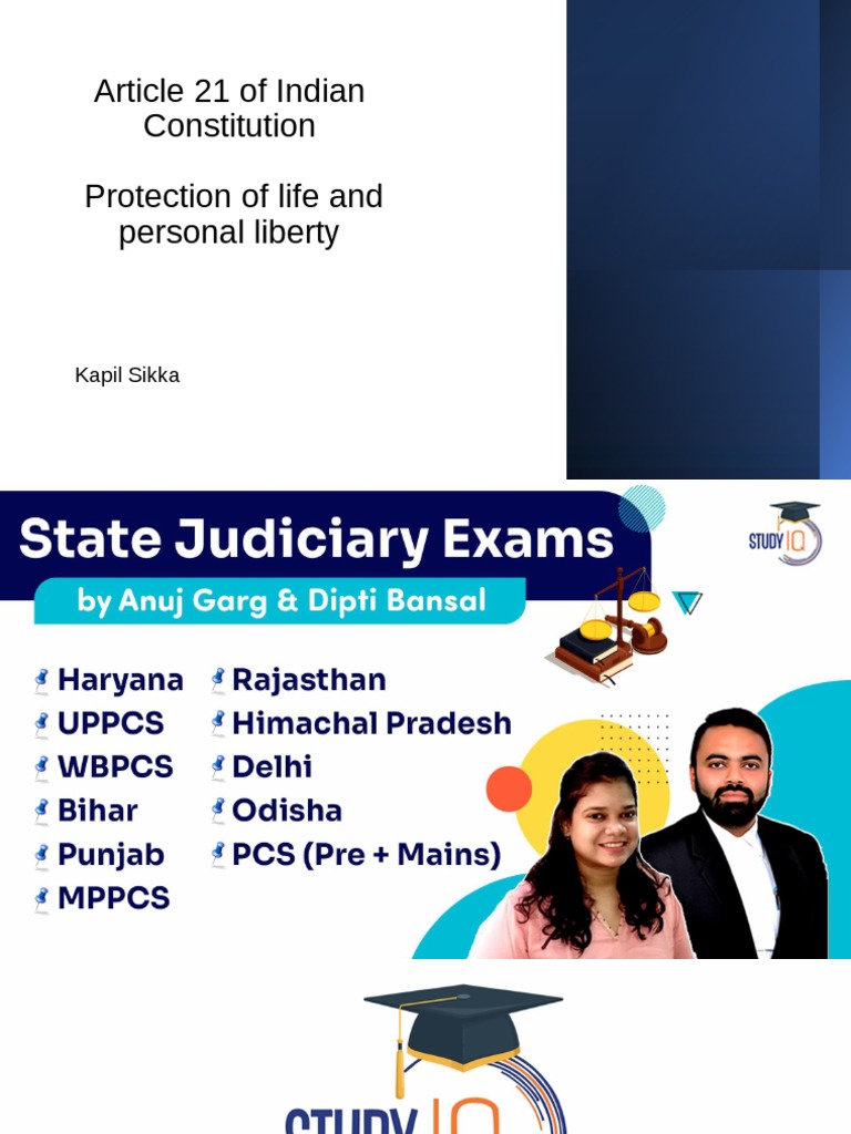 Article 21 Right To Life in Depth Analysis | PDF | Supreme Court Of ...