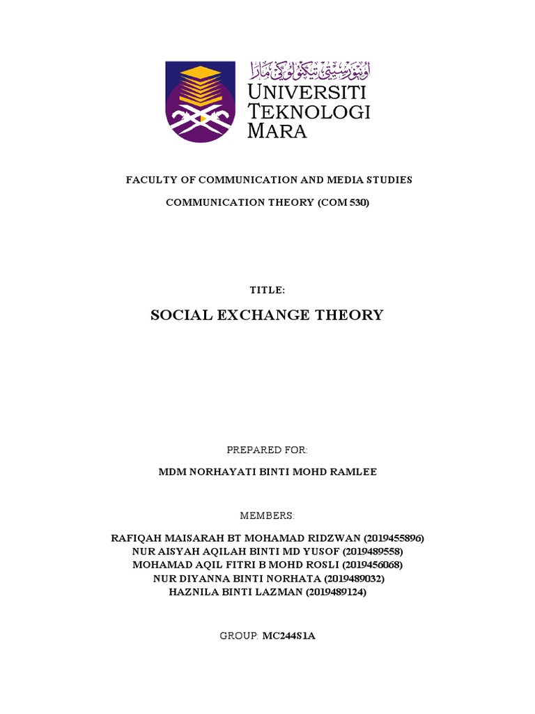Communication Theory Report | PDF | Rationality | Psychology