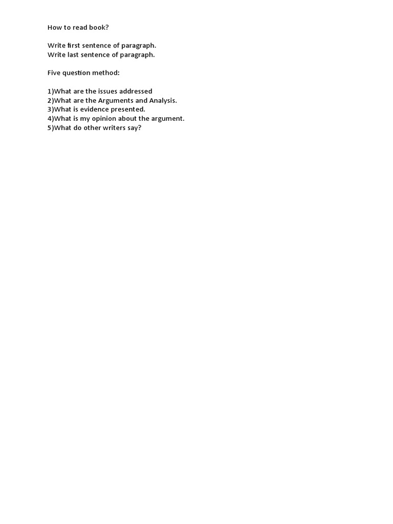 How To Read Book | PDF | Language Arts & Discipline