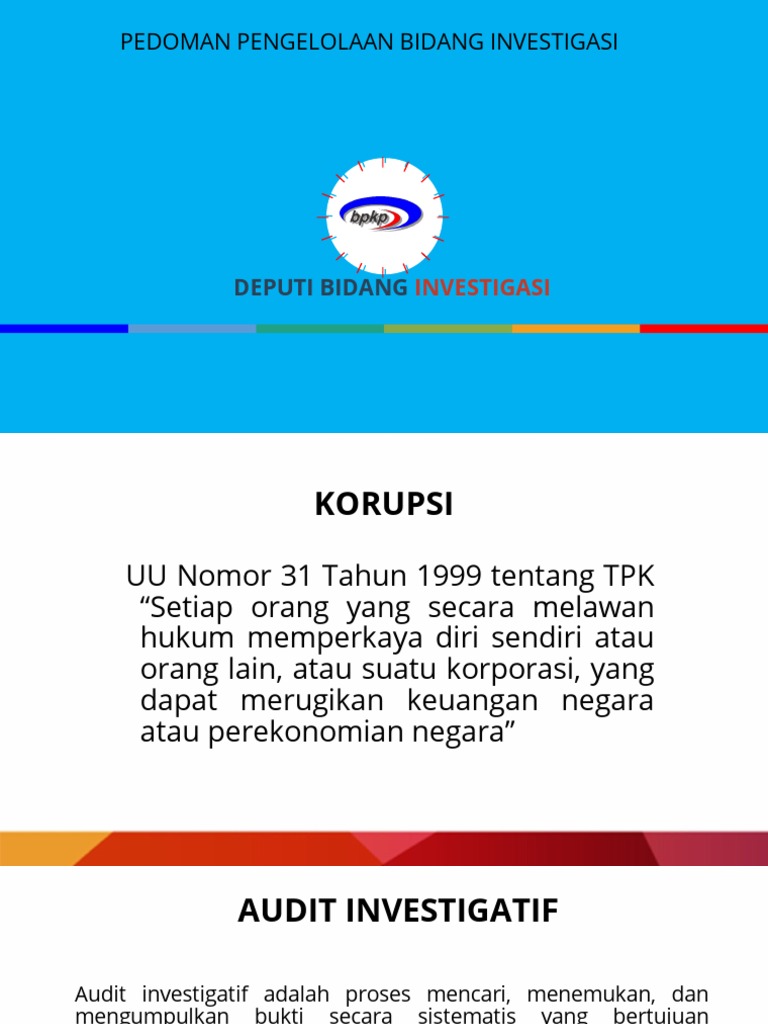 Overview Audit Investigasi | PDF