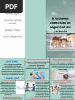 Acciones Clave para la Seguridad del Paciente | PDF | Seguridad del ...