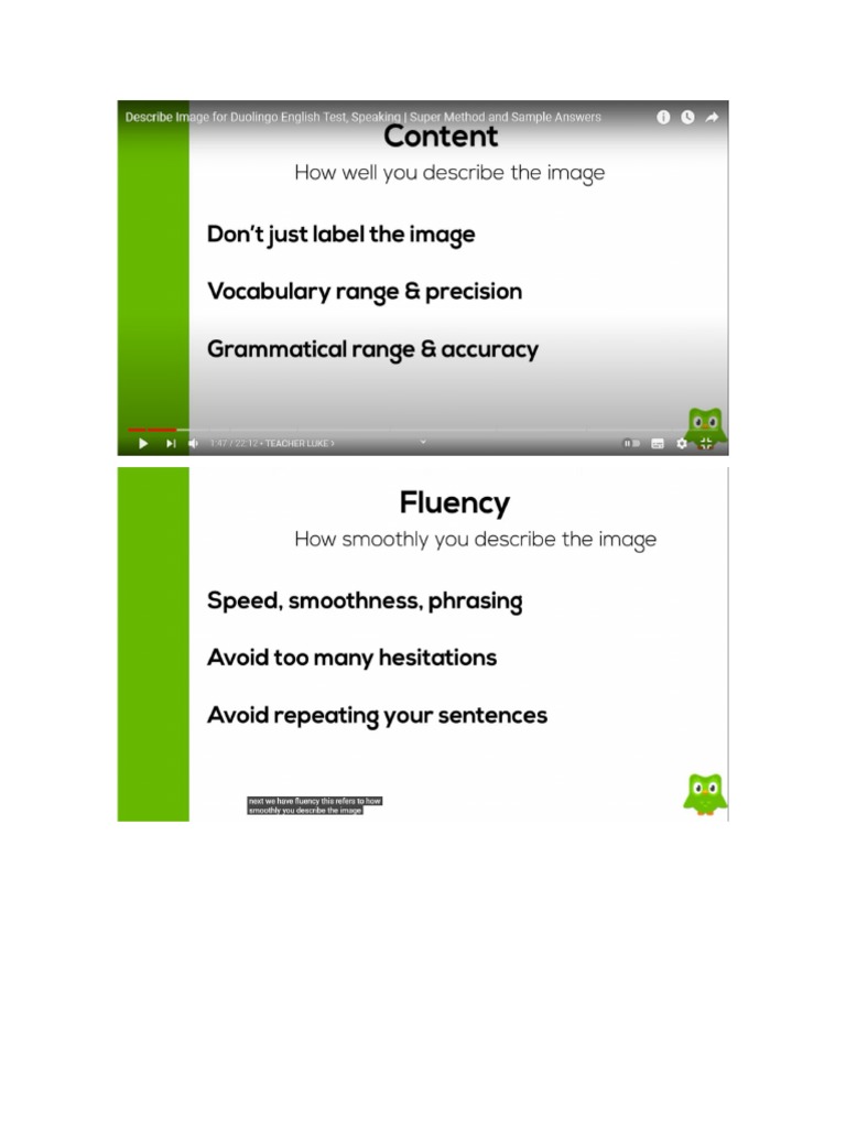 Duolingo English Test | PDF