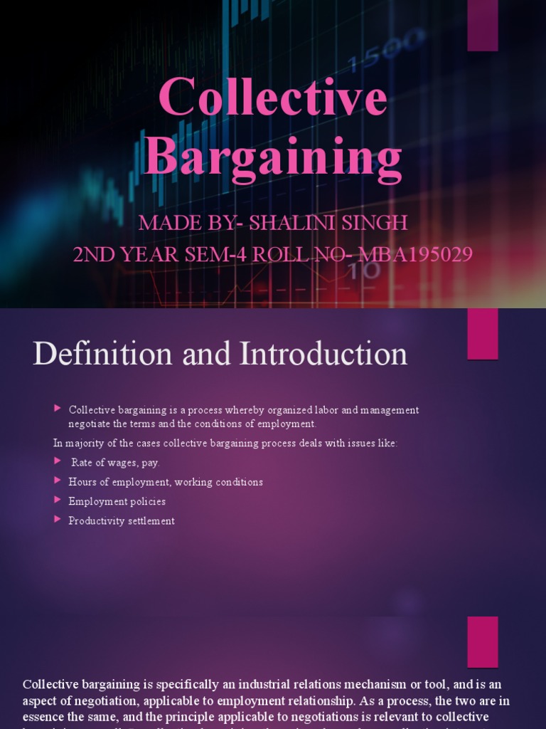 Collective Bargaining | PDF | Collective Bargaining | Bargaining