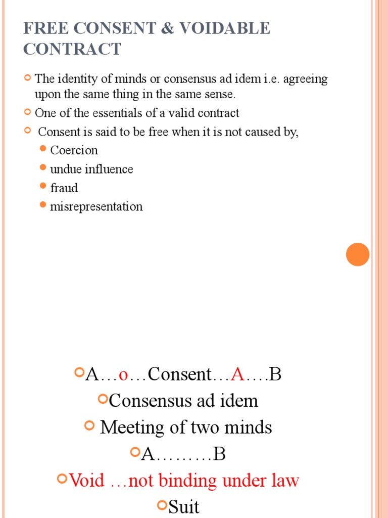 6 Voidable Contract | PDF | Misrepresentation | Contract Law
