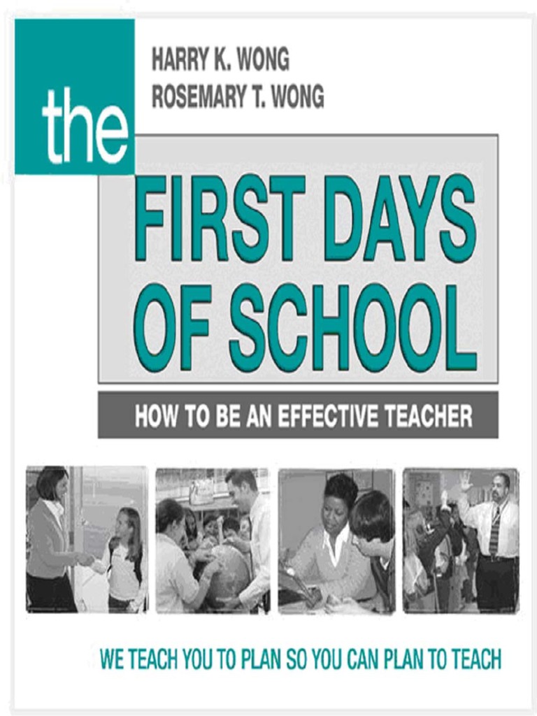 The First Days of School How To Be An Effective Teacher Sample Pages ...