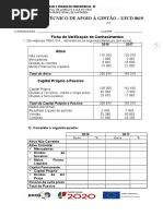 Ficha de Avaliação UFCD 6216 Correção | PDF | Capital próprio (finanças ...
