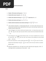 Rumus Nilai Maksimum dan Minimum | PDF | Metode & Bahan Ajar | Komputer
