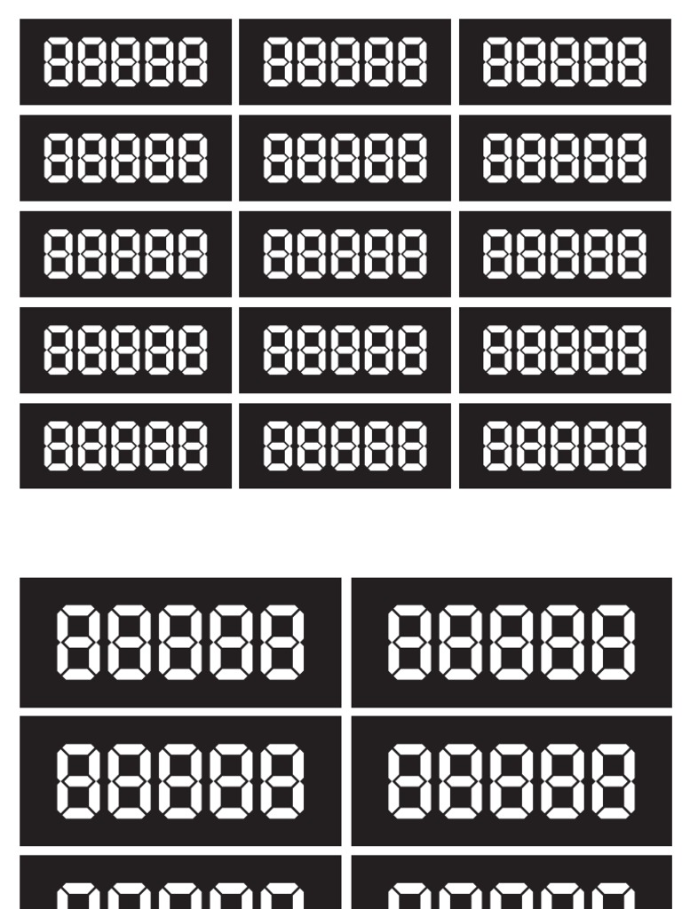 Numeros Digitales | PDF