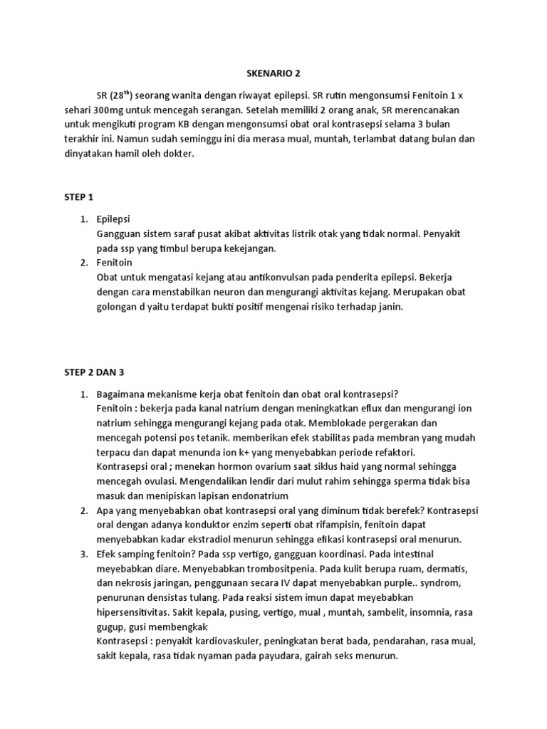 Skenario 2 Blok 9 Tutor 6 | PDF | Kesehatan Holistik