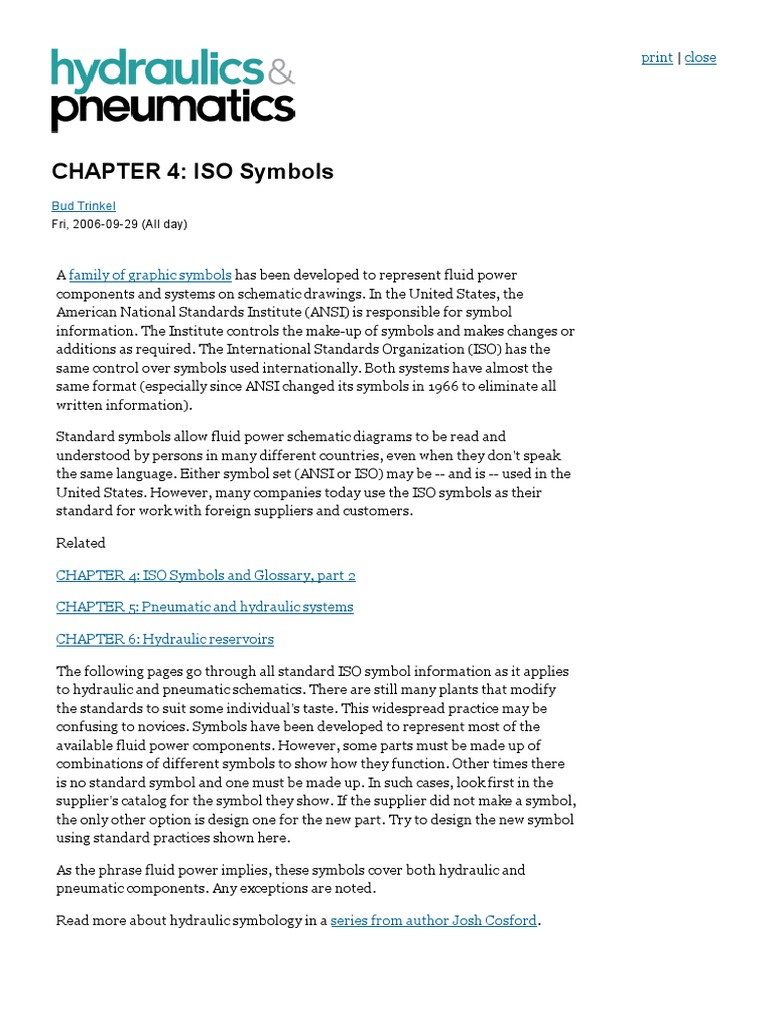 CHAPTER 4: ISO Symbols: Print Close | PDF | Mechanical Engineering ...