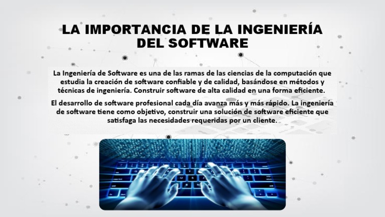 La Importancia de La Ingeniería Del Software | PDF