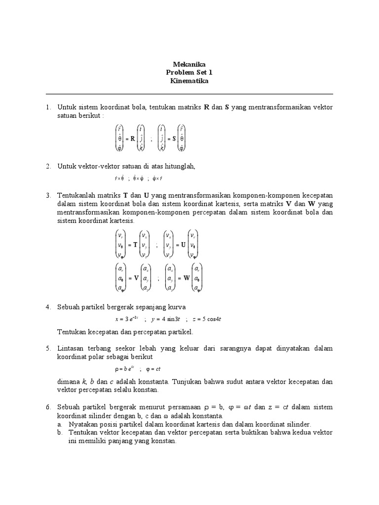 Problem Set 1 | PDF
