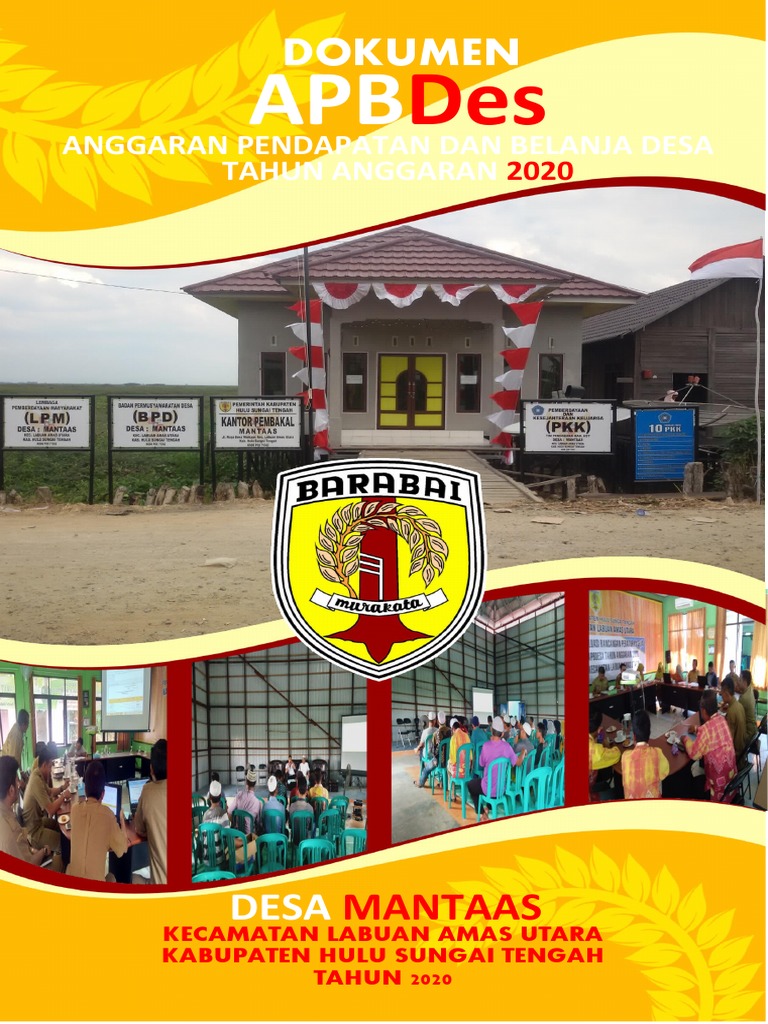 COVER APBDes 2020 | PDF