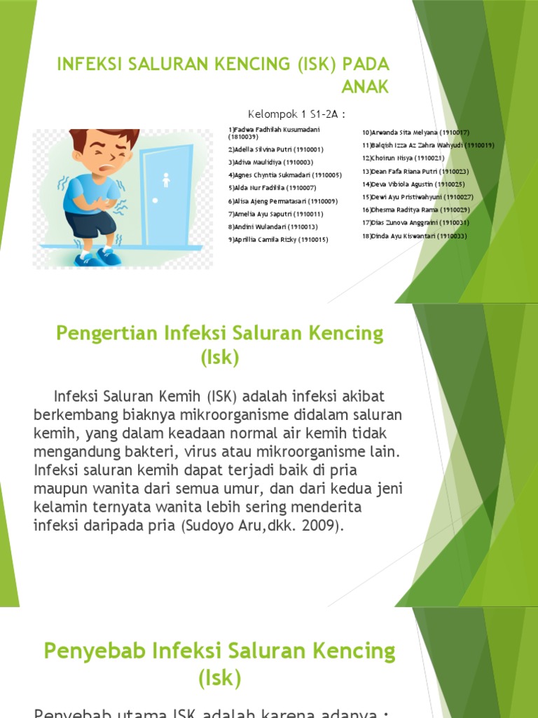2A - Kel 1 - ISK Pada Anak | PDF