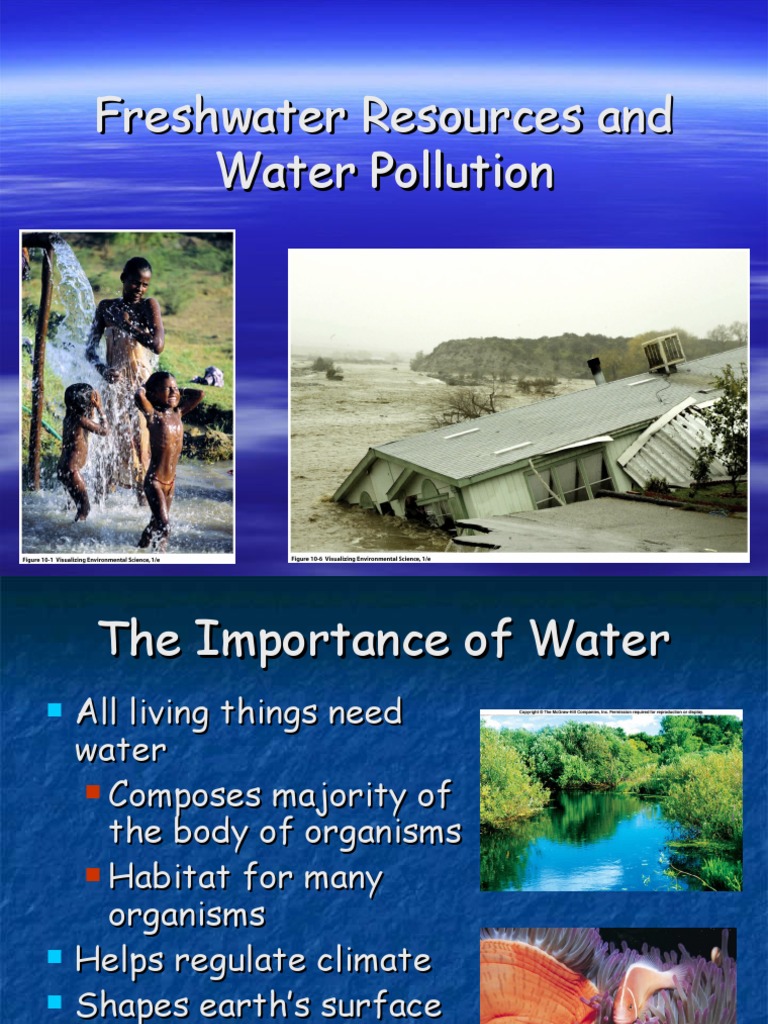 (Pre-Final) Freshwater Resource Management | PDF | Surface Runoff | Aquifer