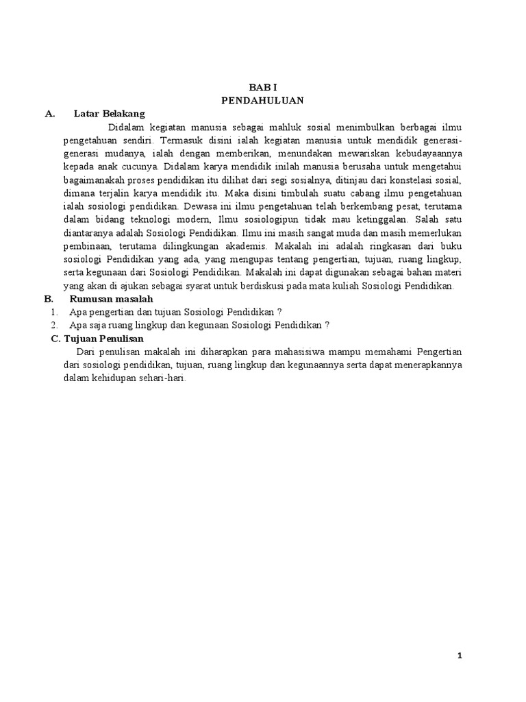 Makalah Sospen | PDF