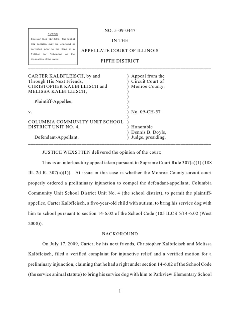 Kalbfleisch | PDF | Injunction | Equity (Law)