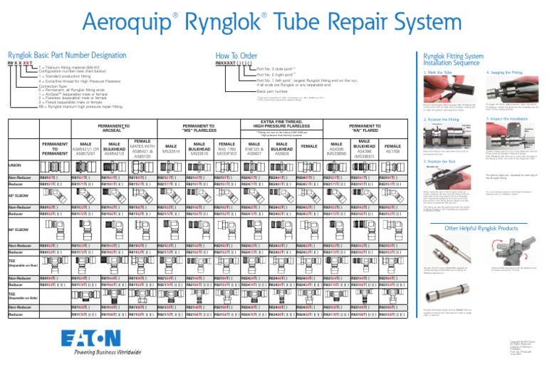 TF100-20C - Rynglok Poster | PDF | Tools | Pipe (Fluid Conveyance)