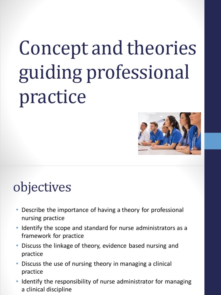 Concept and Theories Guiding Professional Practice | PDF | Nursing | Theory