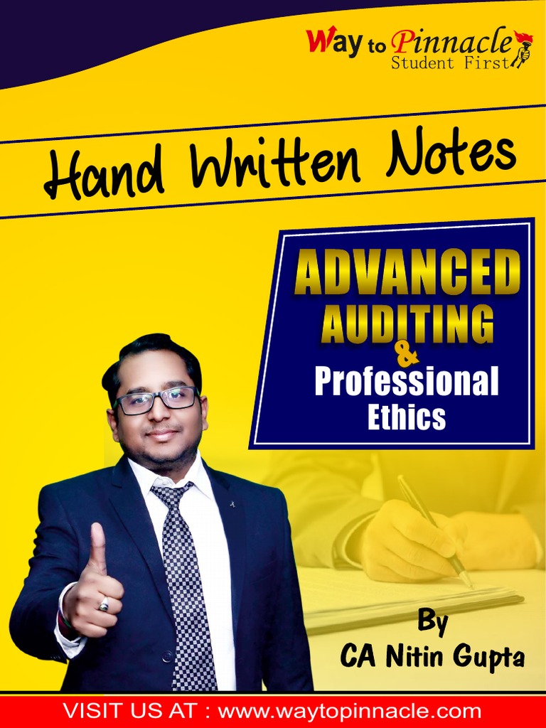 Ca-Final Audit Handwritten Notes | PDF | Technology & Engineering