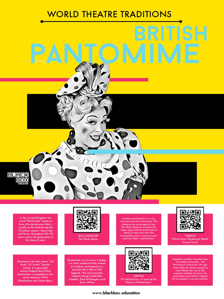 World Theatre Tradition BRITISH PANTOMIME | PDF | Entertainment | Performing Arts