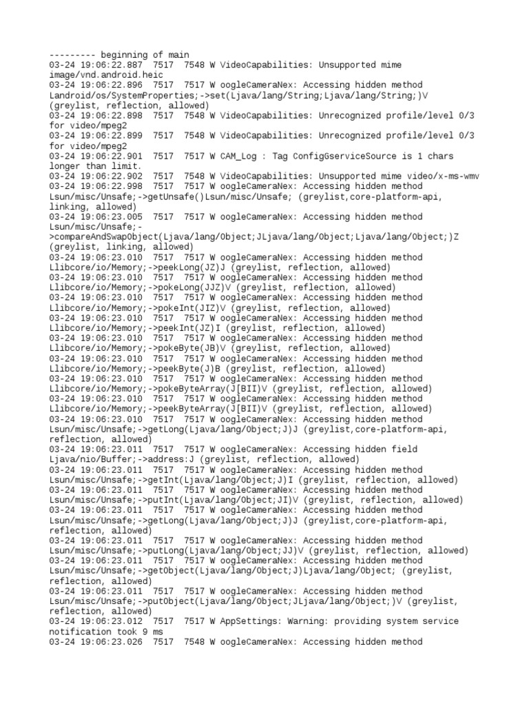 Logcat 1616605582810 | PDF | System Software | Operating System Families