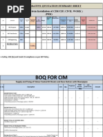Rate Build Up Template | PDF | Building Engineering | Engineering