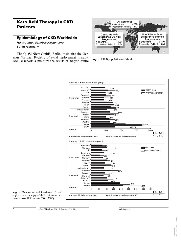 Keto Acid Therapy in CKD | PDF | Chronic Kidney Disease | Ketogenic Diet