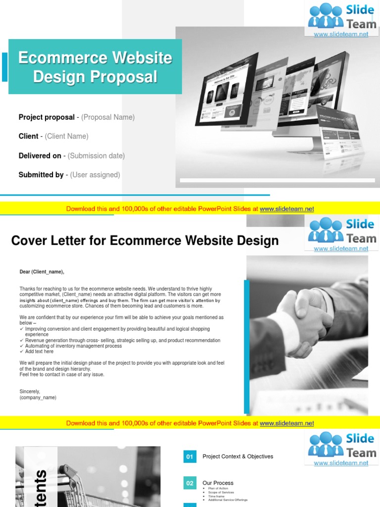 E-Commerce Website Design | PDF | E Commerce | Websites