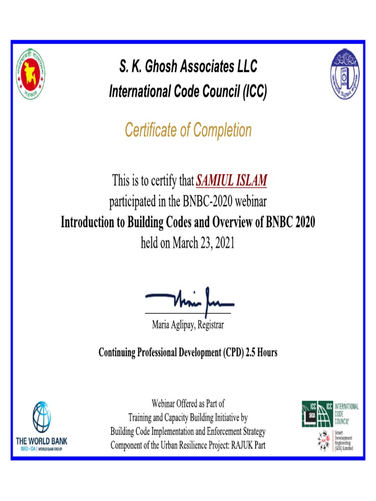 BNBC Certificate Samiul 1-2 | PDF | Technology & Engineering