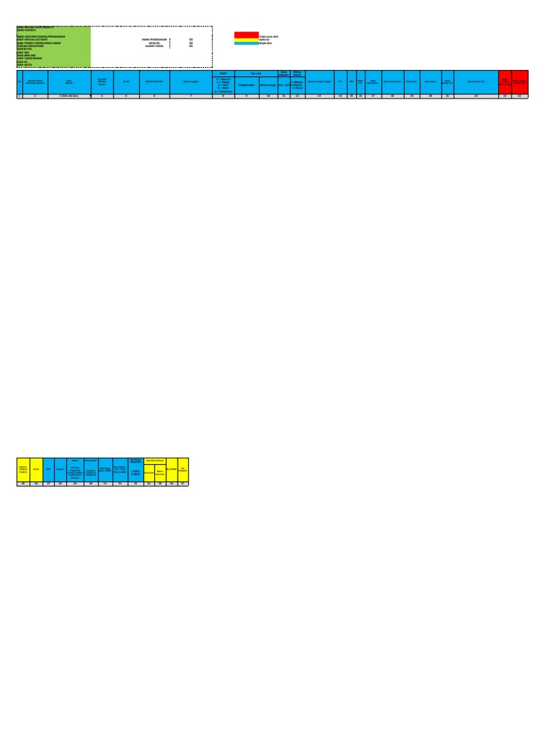 Format Migrasi Mutasi 37 Kolom | PDF